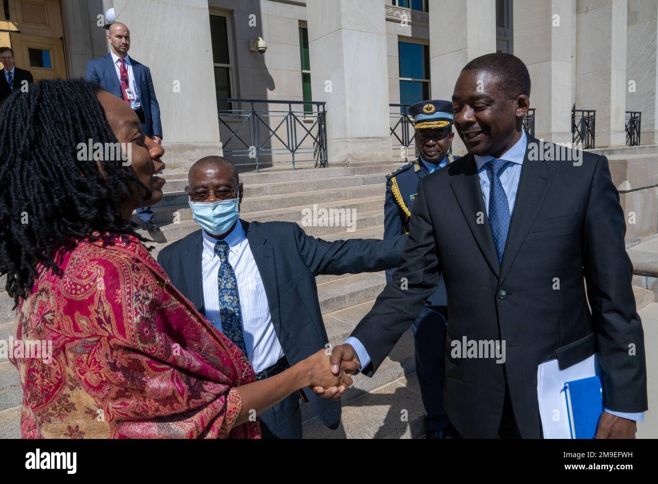 Deputy Assistant Secretary of Defense for African Affairs Chidi Blyden ...
