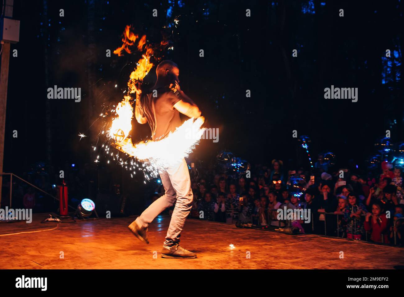 Group of people with torches hi-res stock photography and images - Alamy