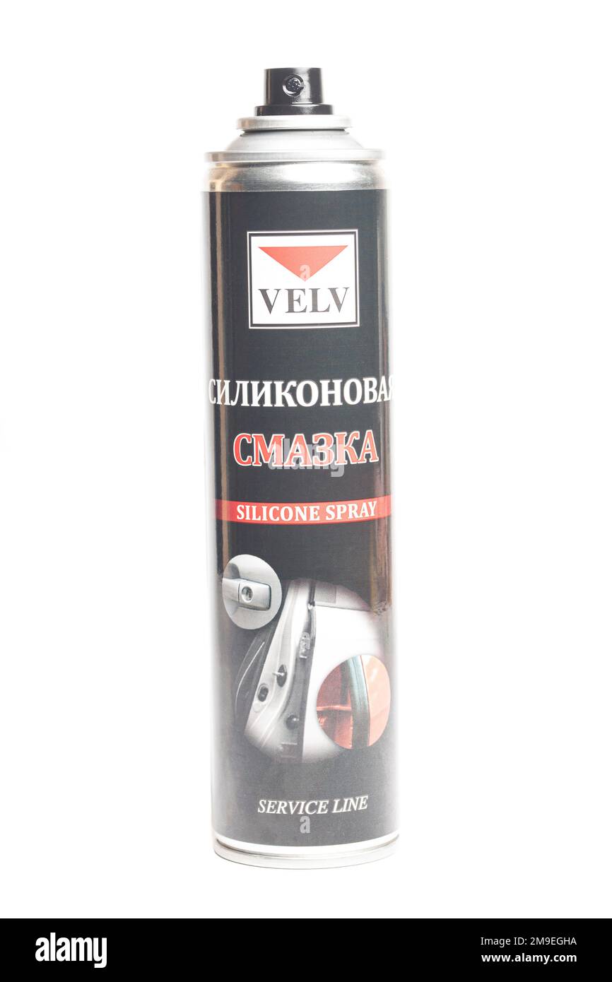 Moscow, Russia, January 18,2023: Silicone grease VELV Stock Photo - Alamy