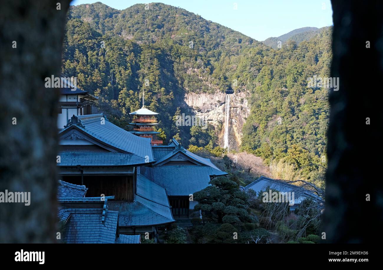 Kumano Nachi Taisha Shrine near Kii-Katsuura, Japan Stock Photo - Alamy