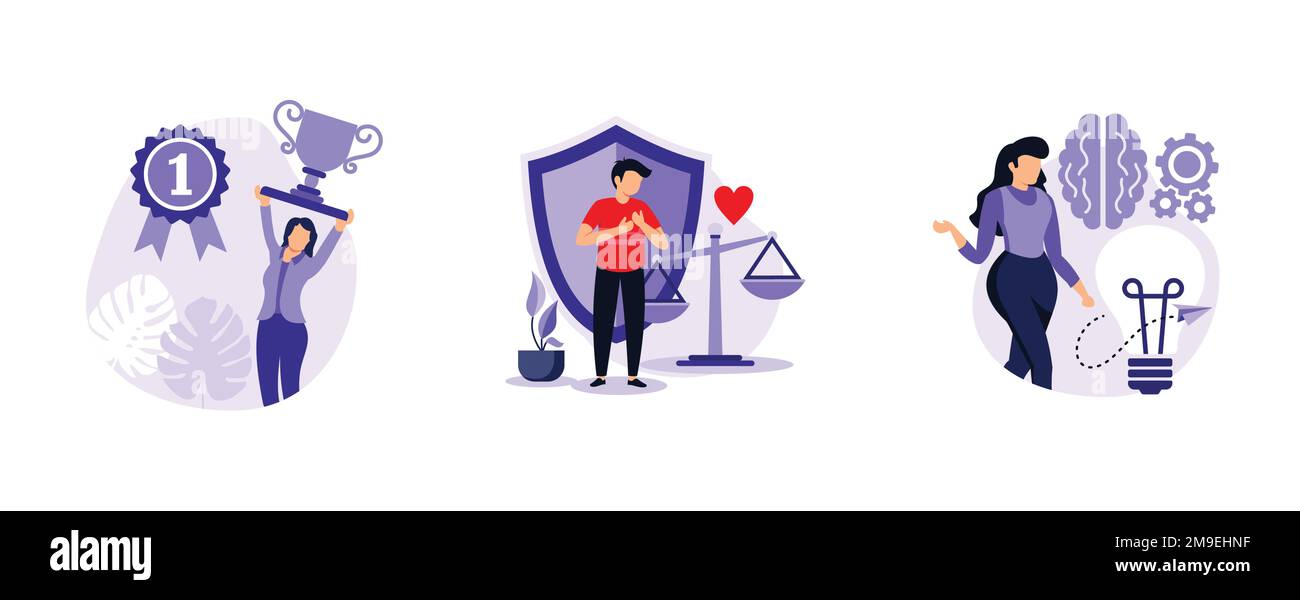 Ethics cartoon Cut Out Stock Images & Pictures - Alamy