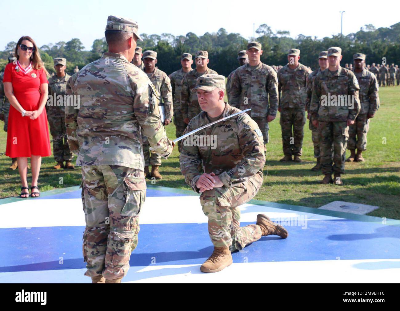Col. Terry R. Tillis, left, commander of the "Spartan Brigade," 2nd ...