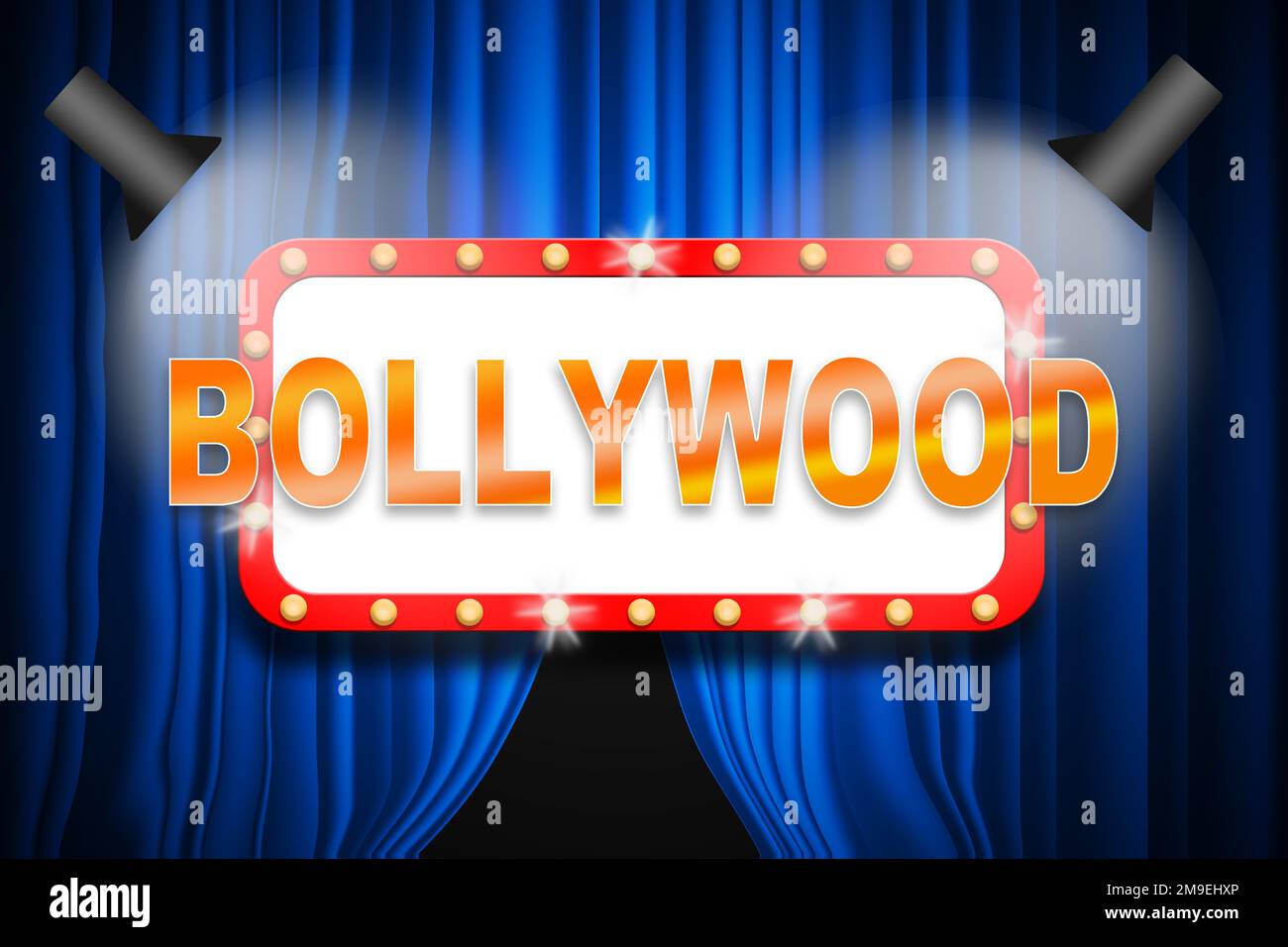 Bollywood sign hi-res stock photography and images - Alamy