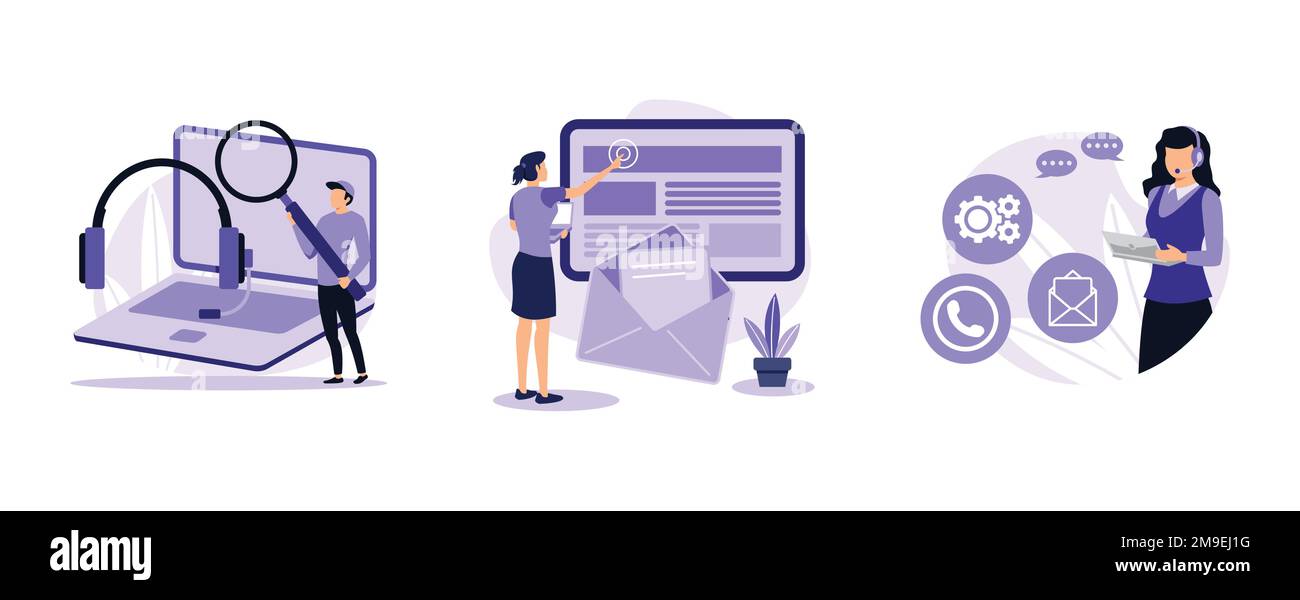 Help line. Customer self-service, get in touch, call center, online ...