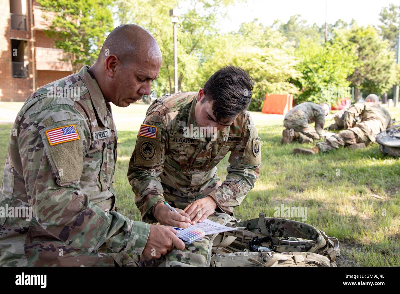 U.S. Army Soldiers attending the Advanced Leaders Course at the U.S ...