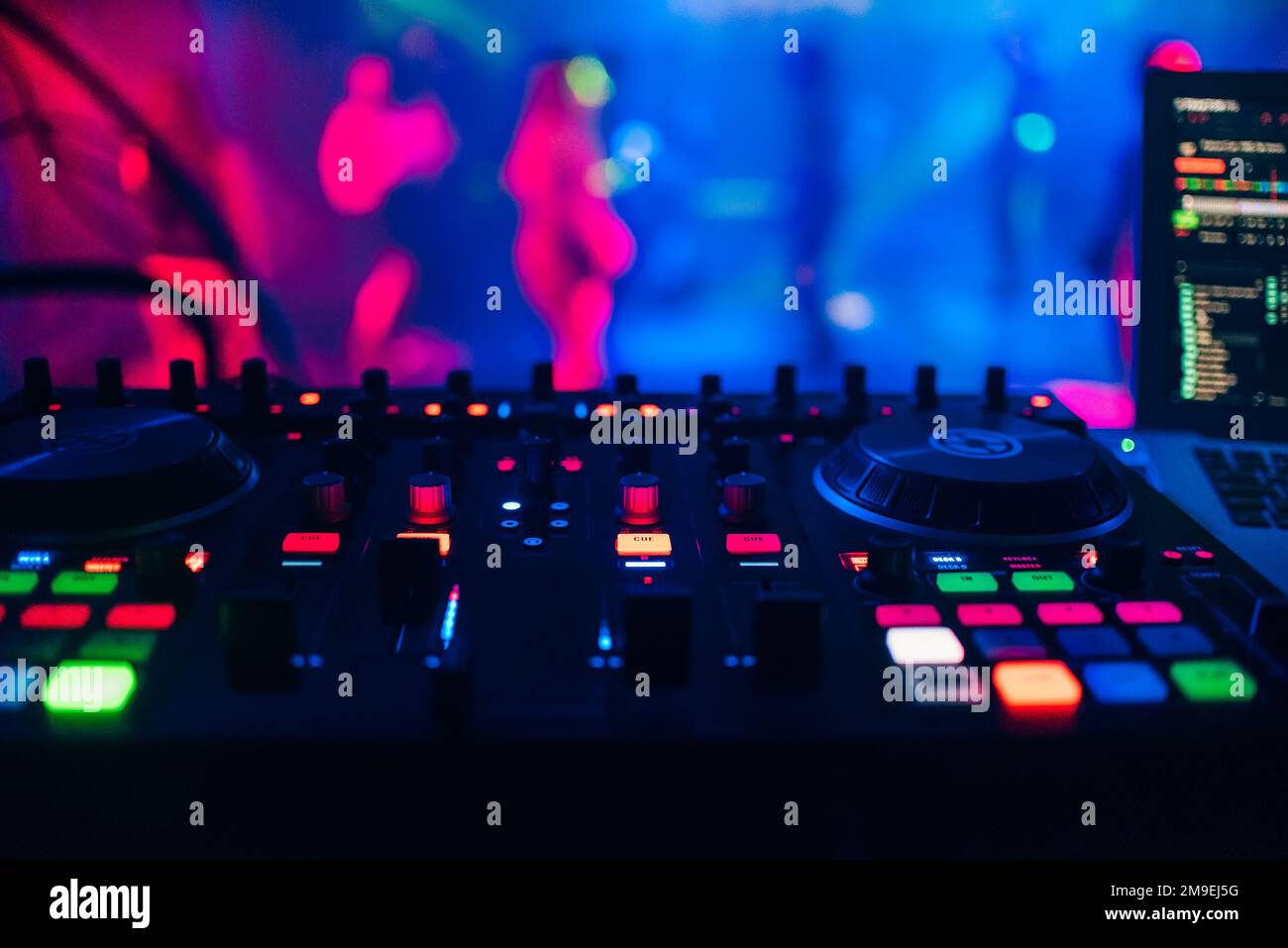 Dj mixer controller panel hi-res stock photography and images - Alamy