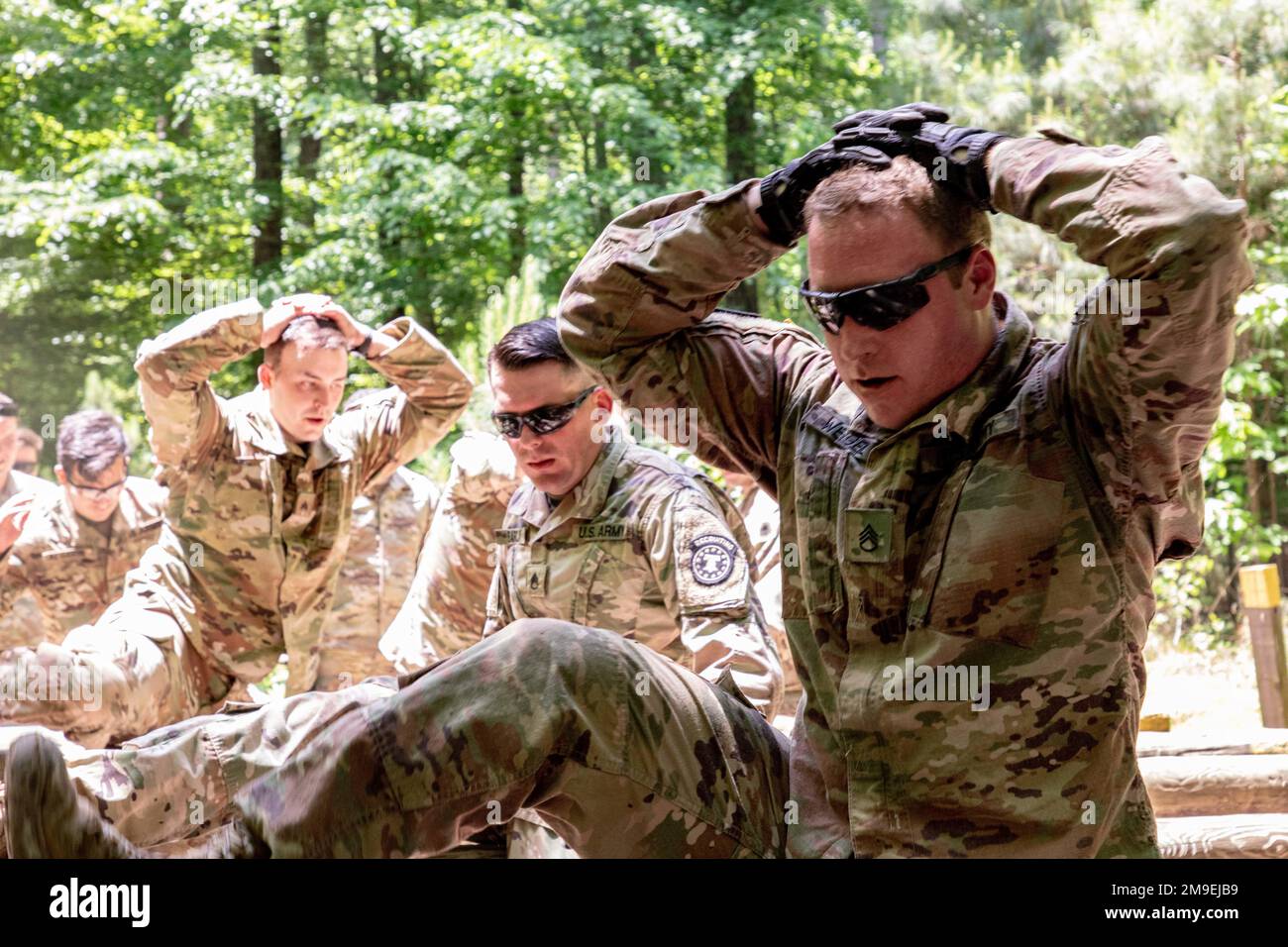 U.S. Army Soldiers attending the Advanced Leaders Course at the U.S ...