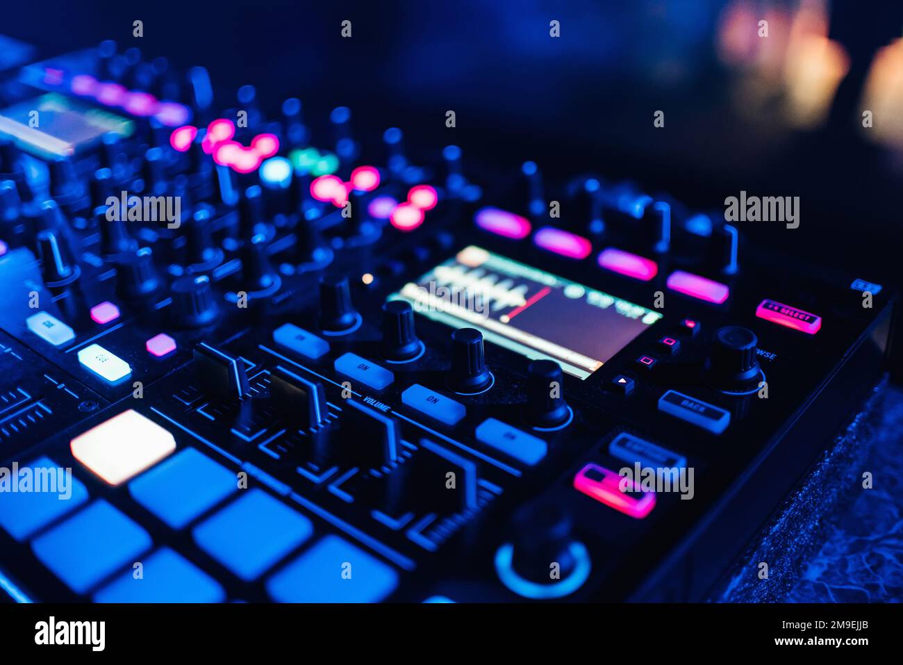 Dj control panel hi-res stock photography and images - Alamy