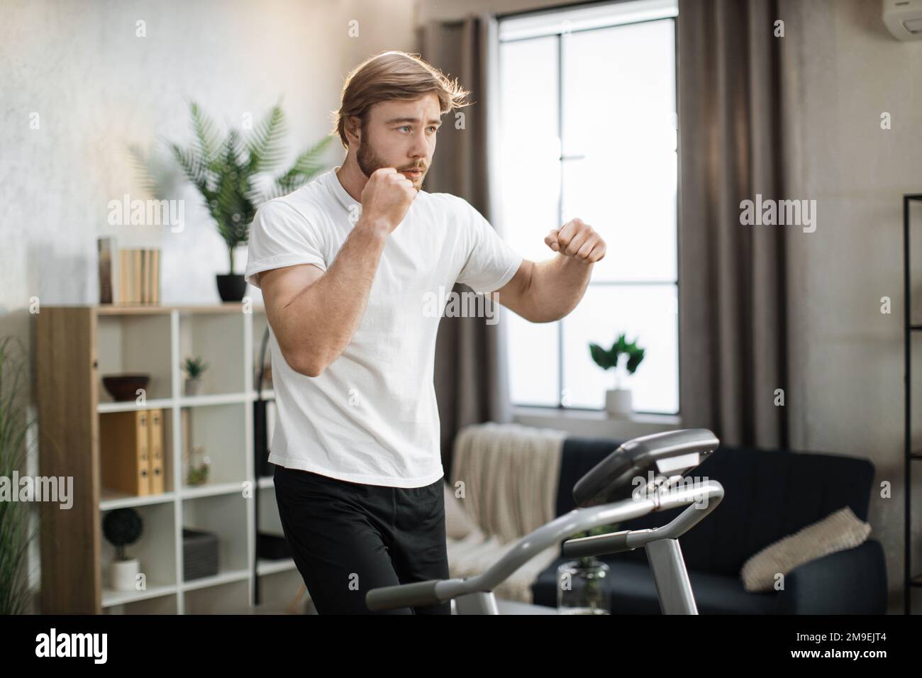 Light boxer machine hi-res stock photography and images - Alamy