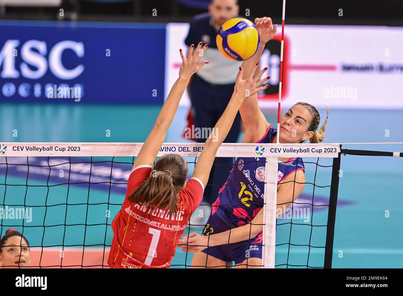 Pala Wanny, Florence, Italy, January 17, 2023, Veronica Angeloni ...