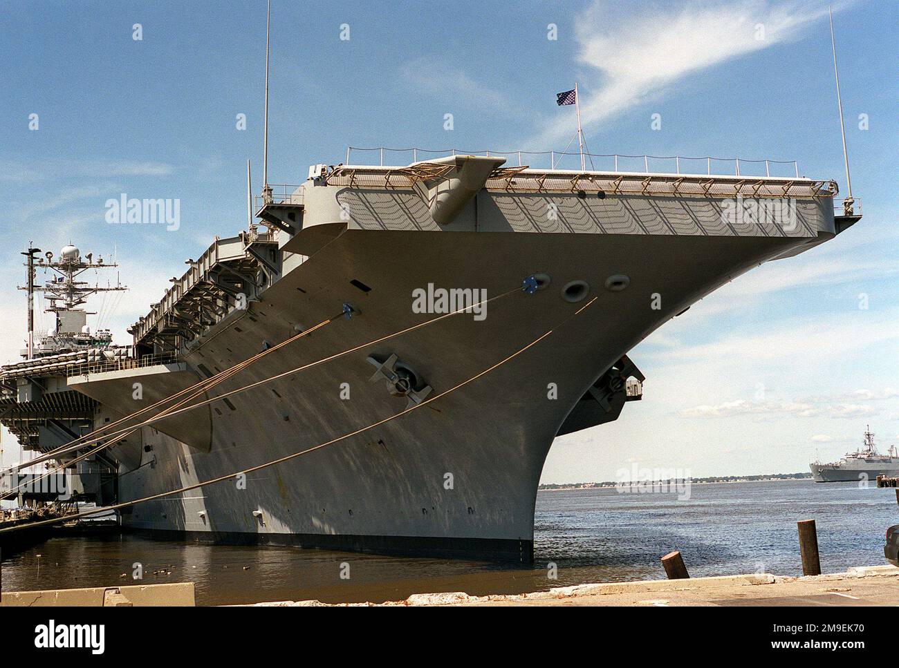 Uss Nimitz Side View