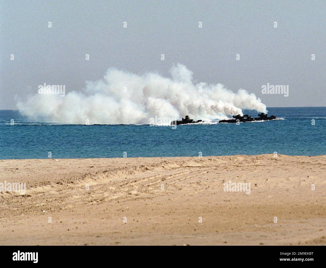 Amphibious Assault Vehicles (AAV) from the 26th Marine Expeditionary ...