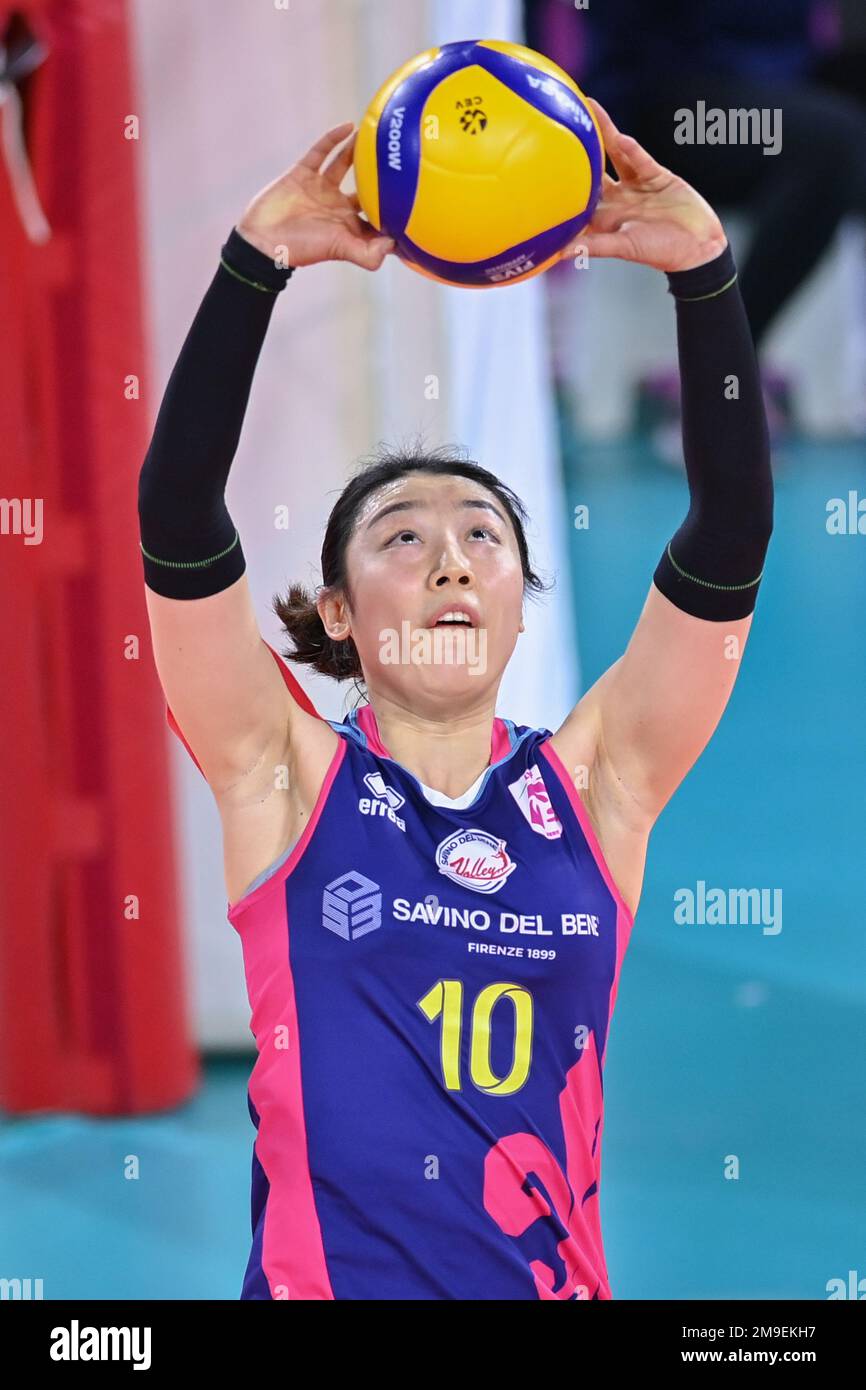 Yao Di (Savino Del Bene Scandicci) during the Volleyball CEV Cup Women ...