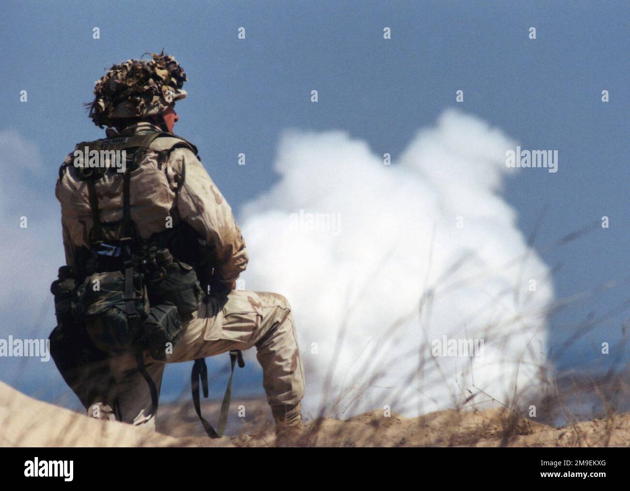 US Marine Corps (USMC) Sergeant (SGT) Jeff Dagenhart, Alpha Company (A ...