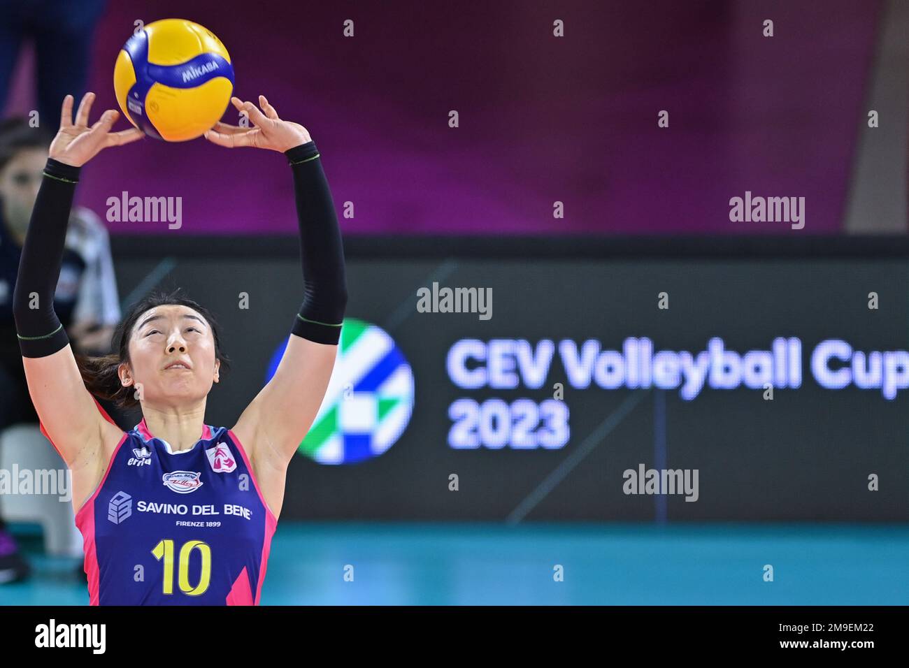 Yao Di (Savino Del Bene Scandicci) during the Volleyball CEV Cup Women ...