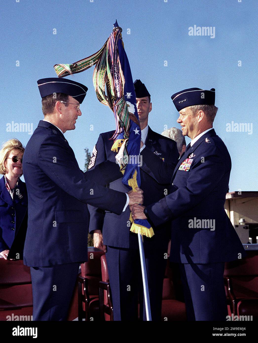 US Air Force General Tony Robertson, Air Mobility Command Commander ...