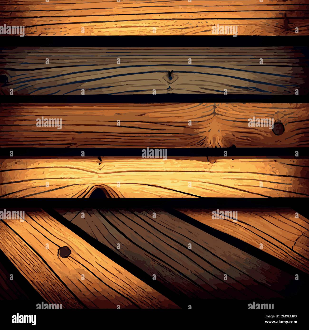 Realistic wood texture plank background, fiber texture pattern - Vector ...