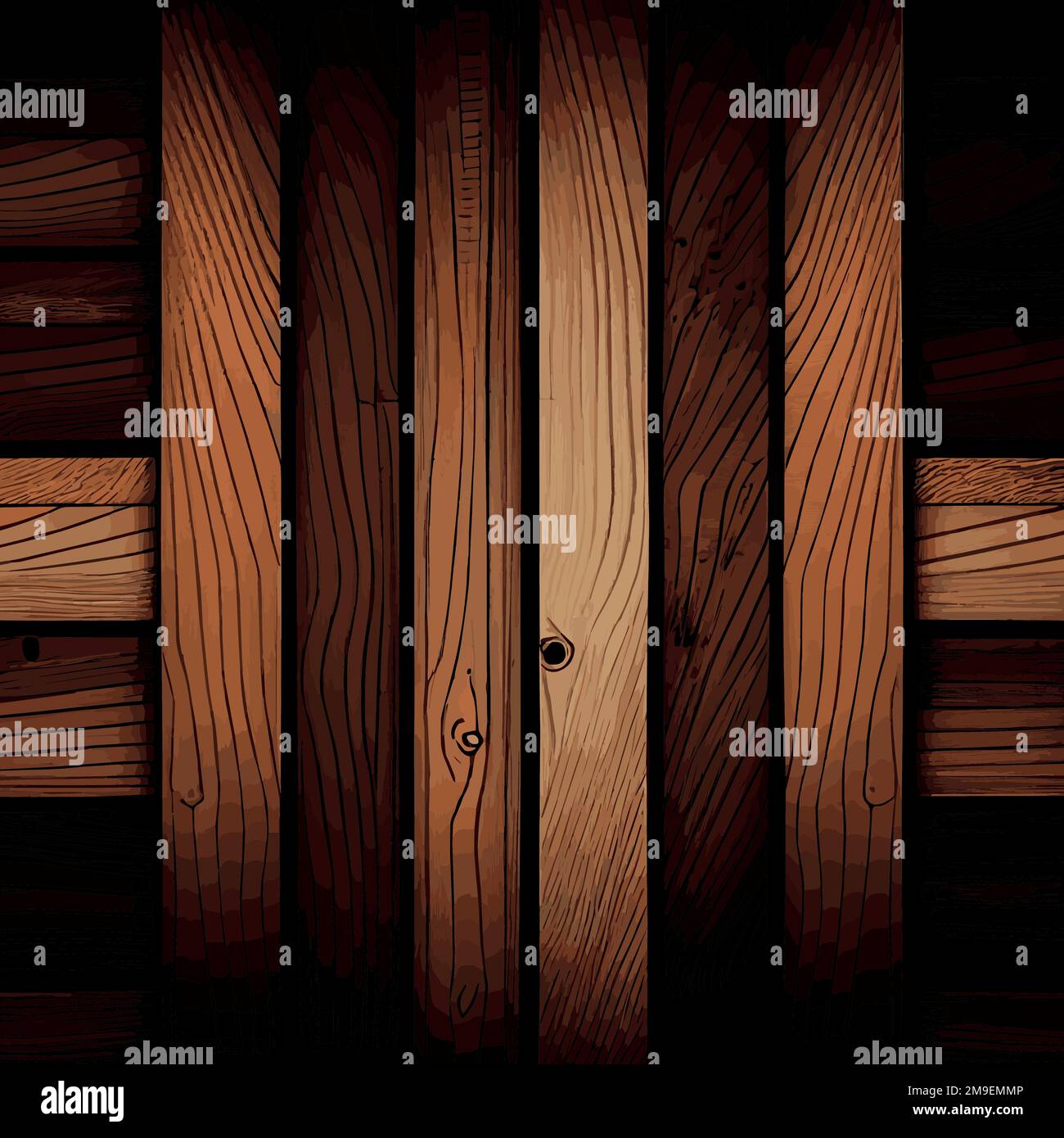 Realistic wood texture plank background, fiber texture pattern - Vector ...