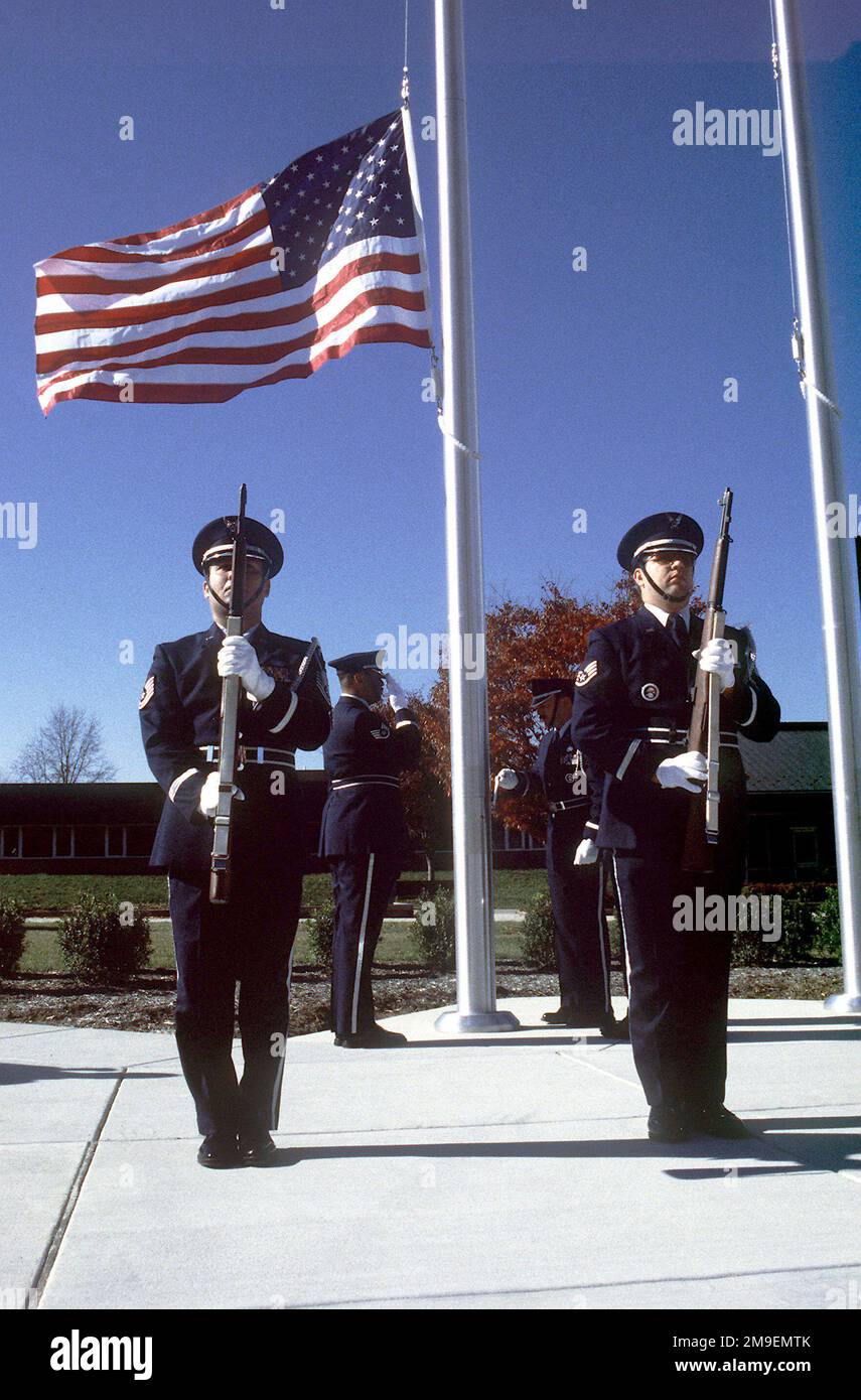 US Air Force Technical Sergeant Kristofer Gacono (left) and STAFF ...