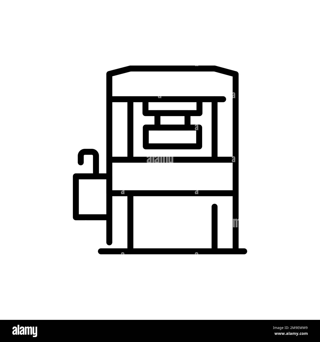 Welding machine olor line icon. Metal work. Pictogram for web page ...