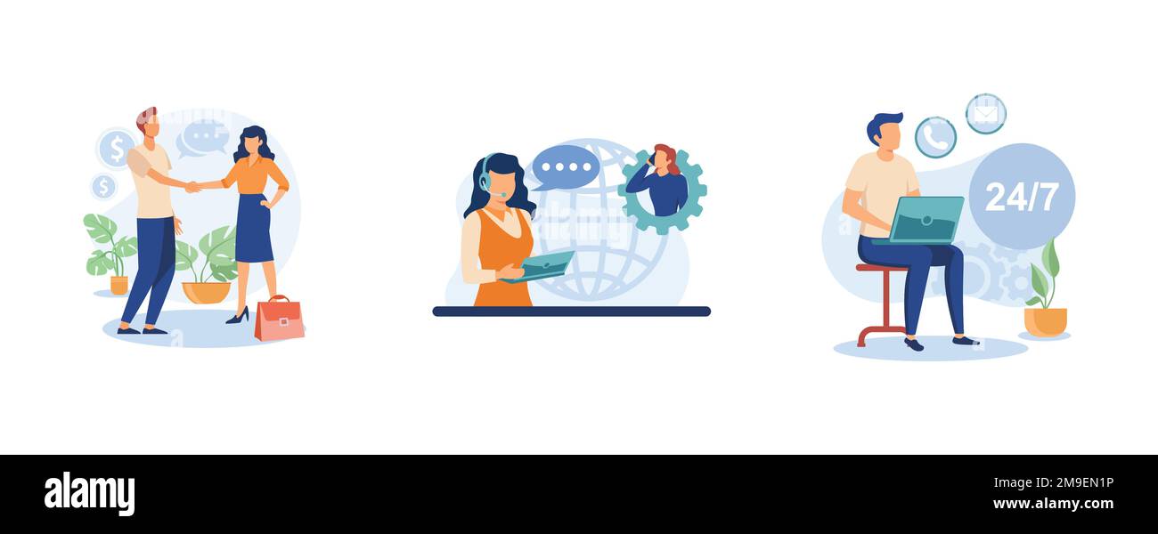 Customer loyalty. Relationship marketing, customer care, 24 for 7 ...