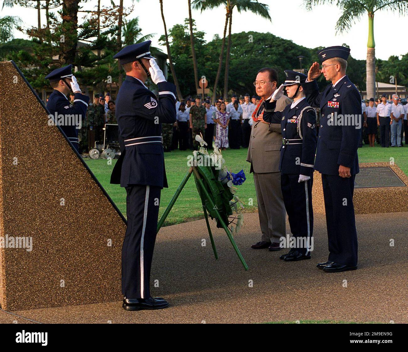 On 7 December, 1999, U. S. Senator Daniel Inouye, 15 Air Base Wing ...