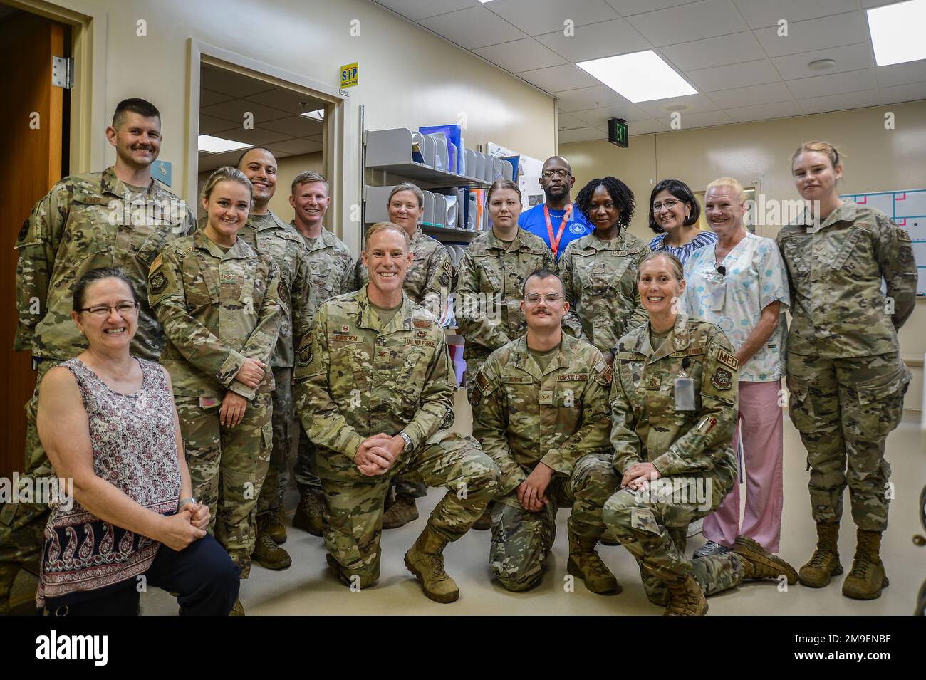 U.S. Air Force Col. Benjamin Jonsson, 6th Air Refueling Wing commander ...