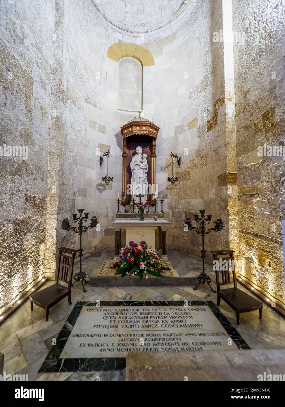 Madonna della Neve Chapel (Our Lady of Snow Chapel). 16th century ...