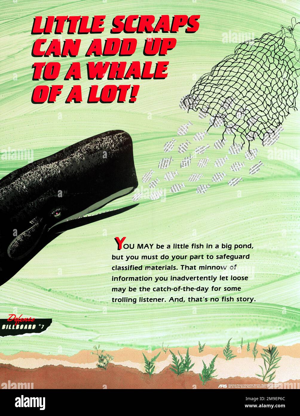 AFIS BILLBOARD POSTERS. SAFEGUARD CLASSIFIED INFORMATION. DEFENSE ...