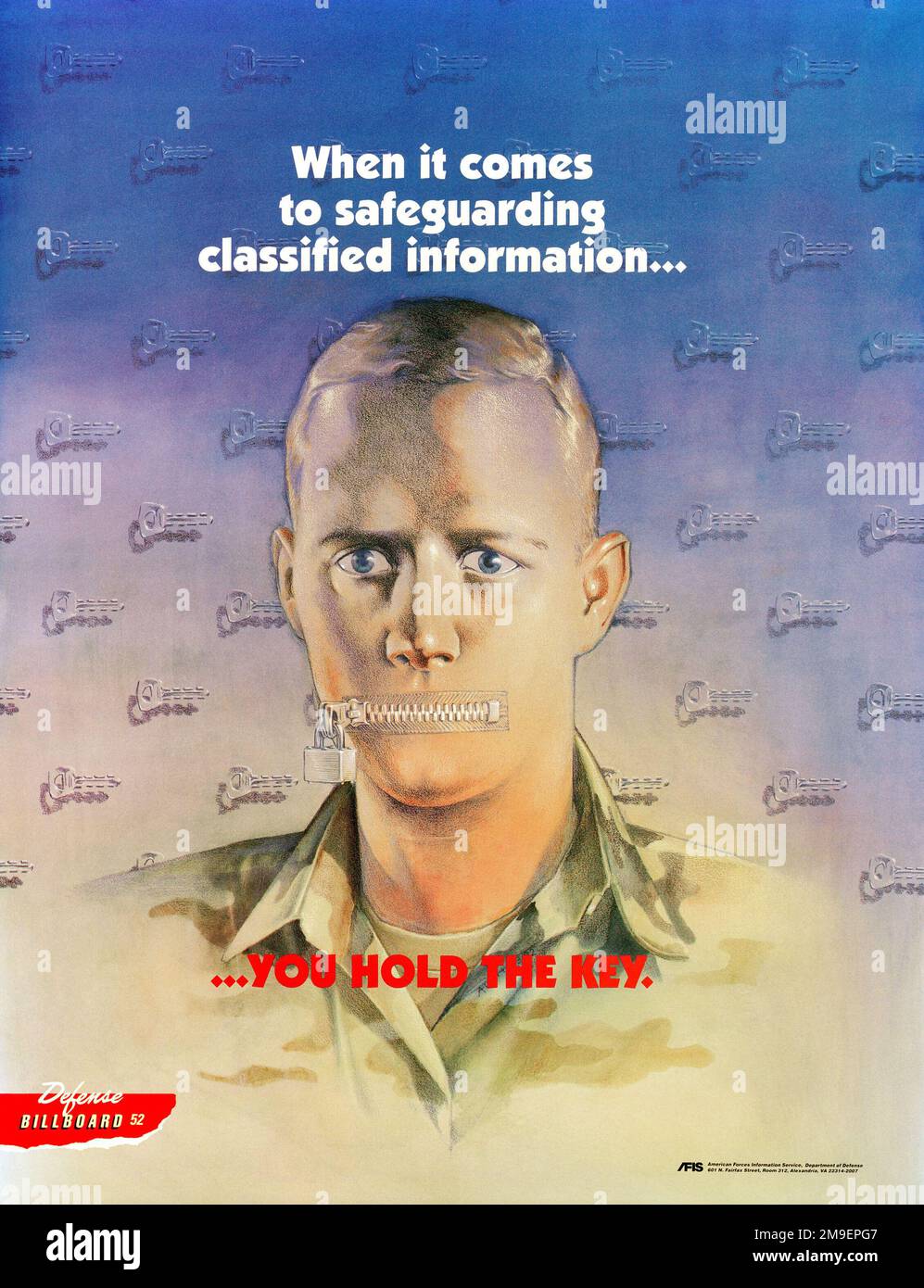 AFIS BILLBOARD POSTERS. SAFEGUARD CLASSIFIED INFORMATION. DEFENSE ...