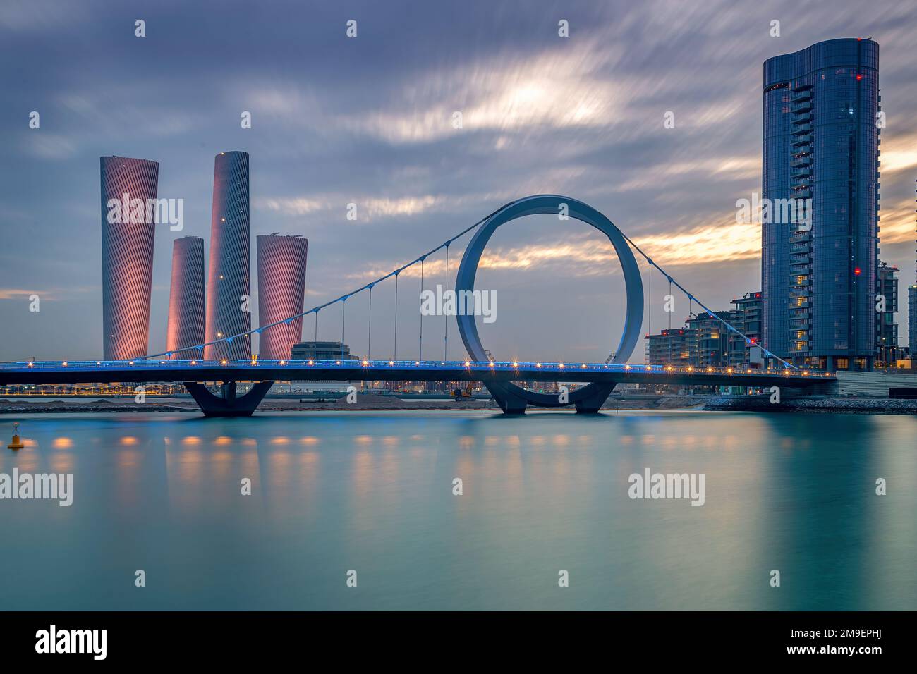 Lusail Plaza 4 tower. Al Saad Tower Lusail boulevard newly develop city ...