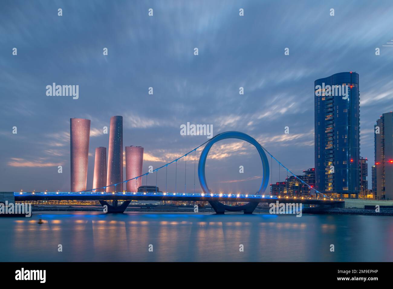 Lusail Plaza 4 tower. Al Saad Tower Lusail boulevard newly develop city ...