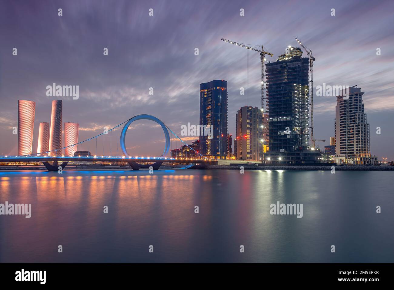 Lusail Plaza 4 tower. Al Saad Tower Lusail boulevard newly develop city ...