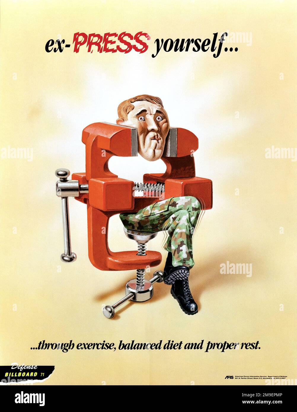 AFIS BILLBOARD POSTERS. EXERCISE, BALANCED DIET AND PROPER REST ...