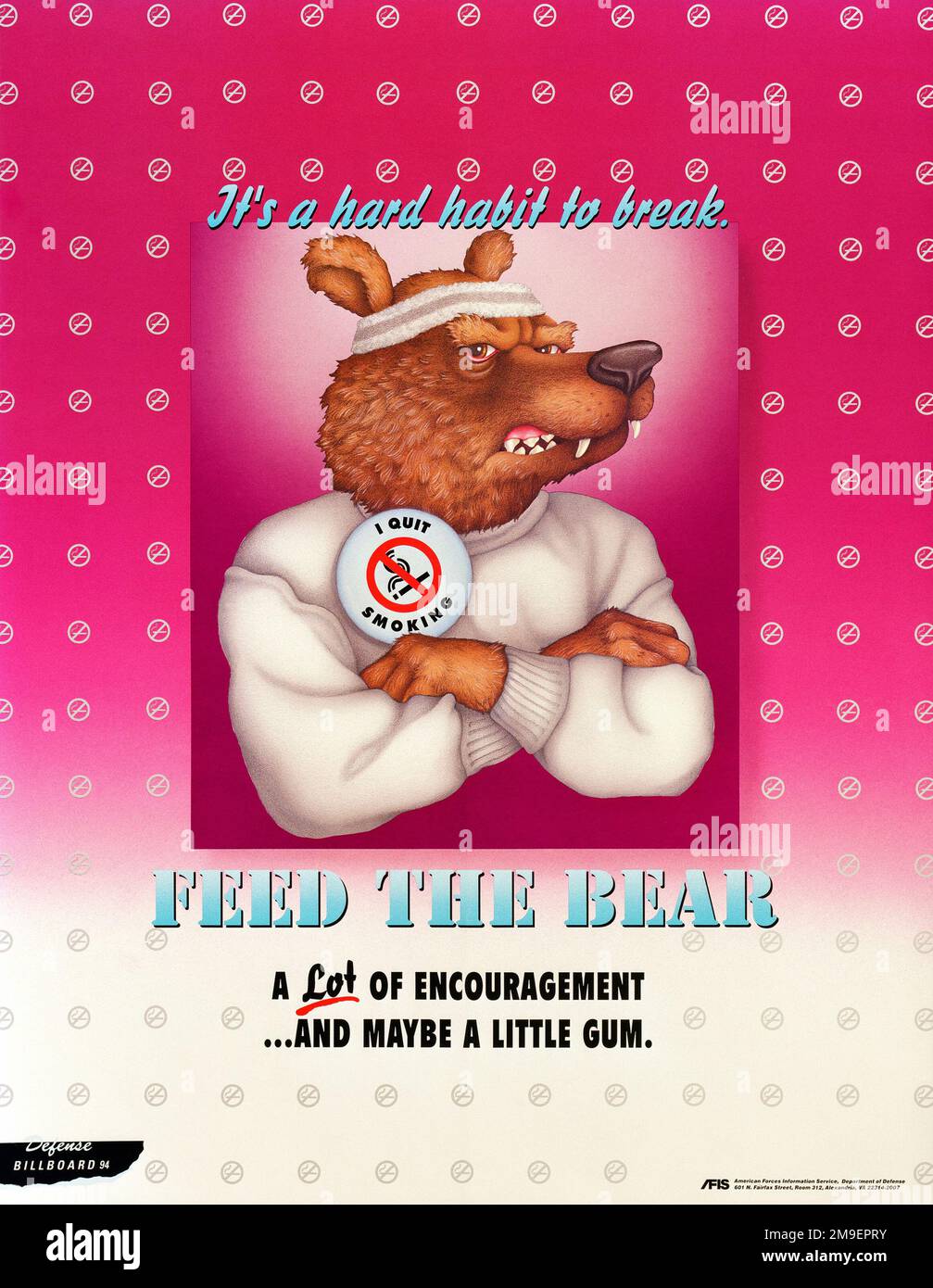 AFIS BILLBOARD POSTERS. QUIT SMOKING. DEFENSE BILLBOARD #94. Country ...