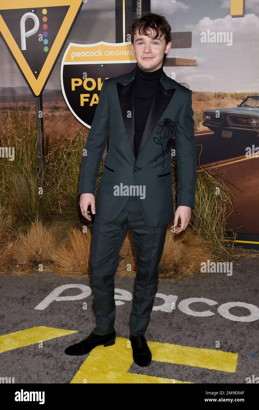 Hollywood, USA. 17th Jan, 2023. Jack Alcott arriving to Peacock's ...