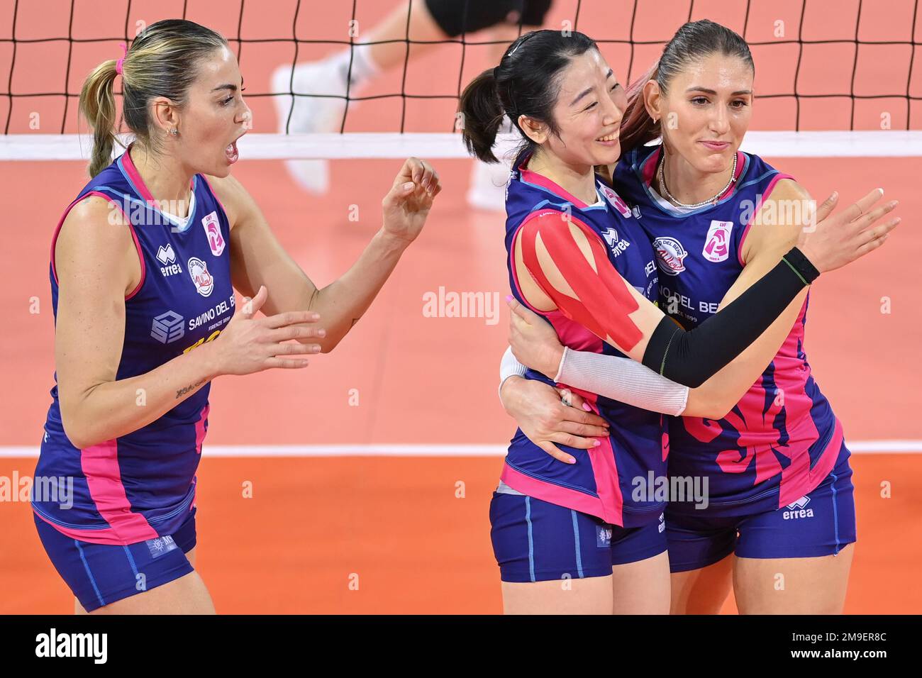 Pala Wanny, Florence, Italy, January 17, 2023, Yao Di (Savino Del Bene ...