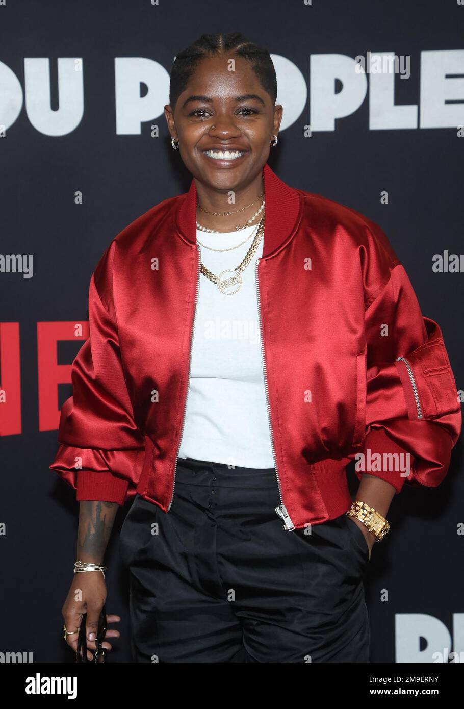 Bre-Z, at Los Angeles Premiere Of Netflix's "You People" at Regency ...