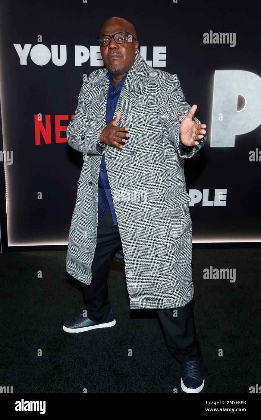 Nathaniel Stroman, at Los Angeles Premiere Of Netflix's "You People" at ...
