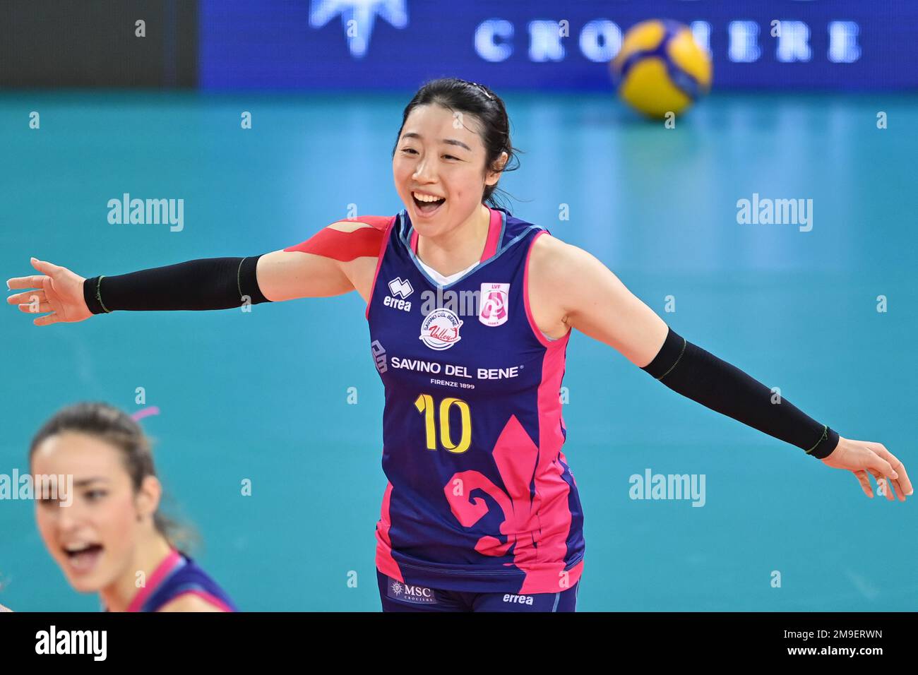 Pala Wanny, Florence, Italy, January 17, 2023, Yao Di (Savino Del Bene ...