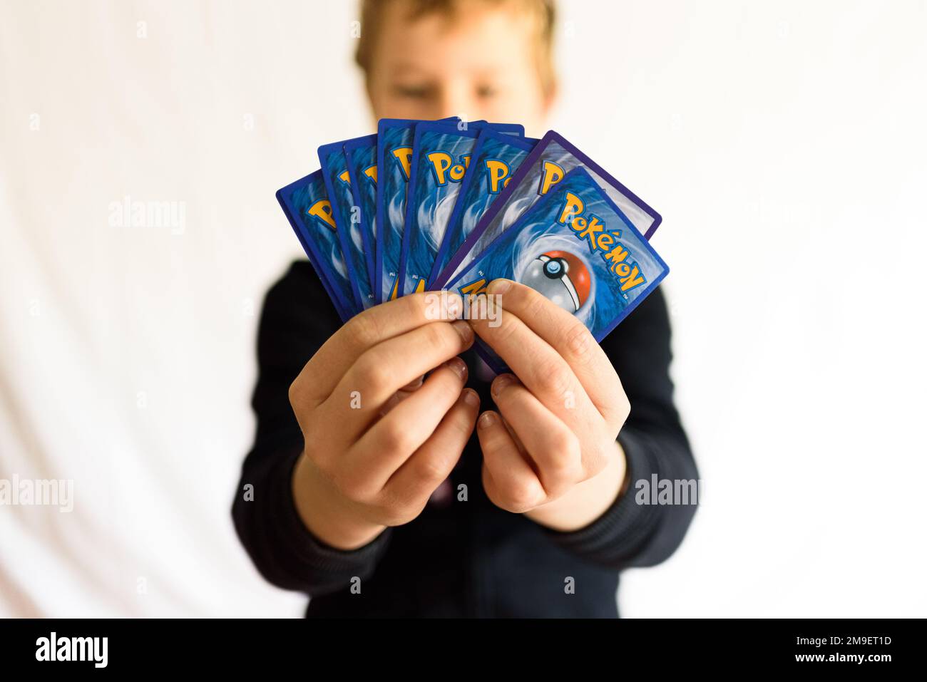 Pokemon cards collection hi-res stock photography and images - Alamy
