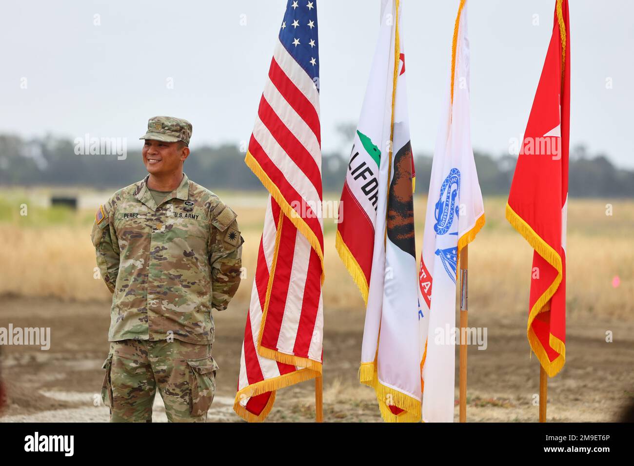 U.S. Army Maj. Fernando Perez, of the California Army National Guard’s ...