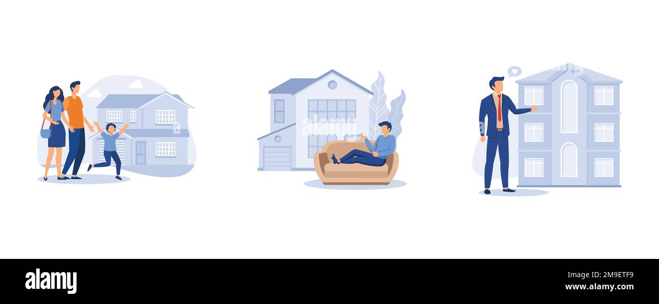 Private land ownership Stock Vector Images - Alamy