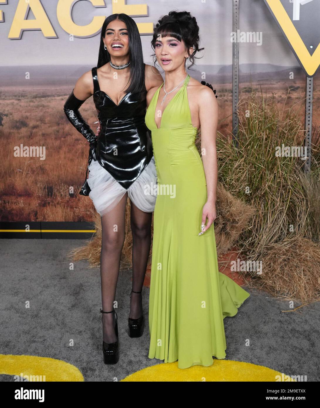 Los Angeles, USA. 17th Jan, 2023. (L-R) Megan Suri and Rowan Blanchard ...