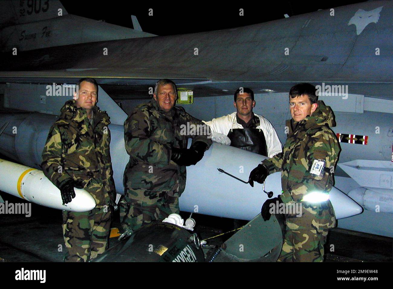 MASTER Sergeant Barry Ward (center left) from the 169th Fighter Wing ...