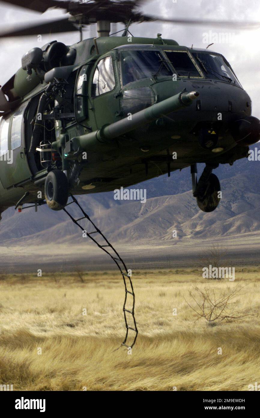 Right front view medium close-up shot as USAF STAFF Sergeant John Green ...