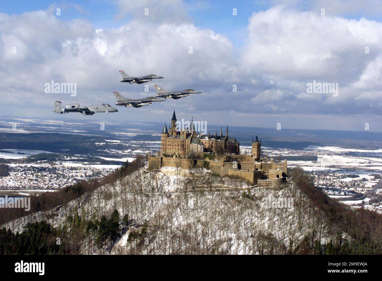 The US Air Force flagships of the 52d Fighter Wing, Spangdahlem Air ...