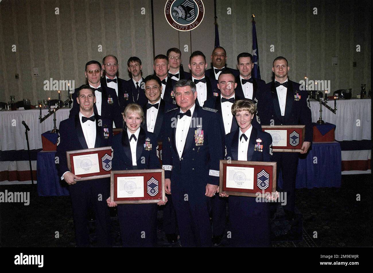 Medium shot, front view, General (Retired) Ronald R. Fogelman, USAF, in ...
