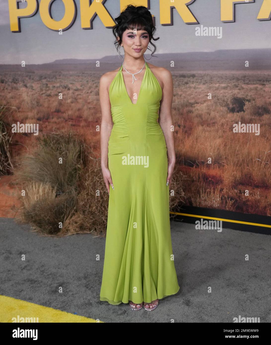 Rowan Blanchard arrives at the Peacock''s POKER FACE Los Angeles ...