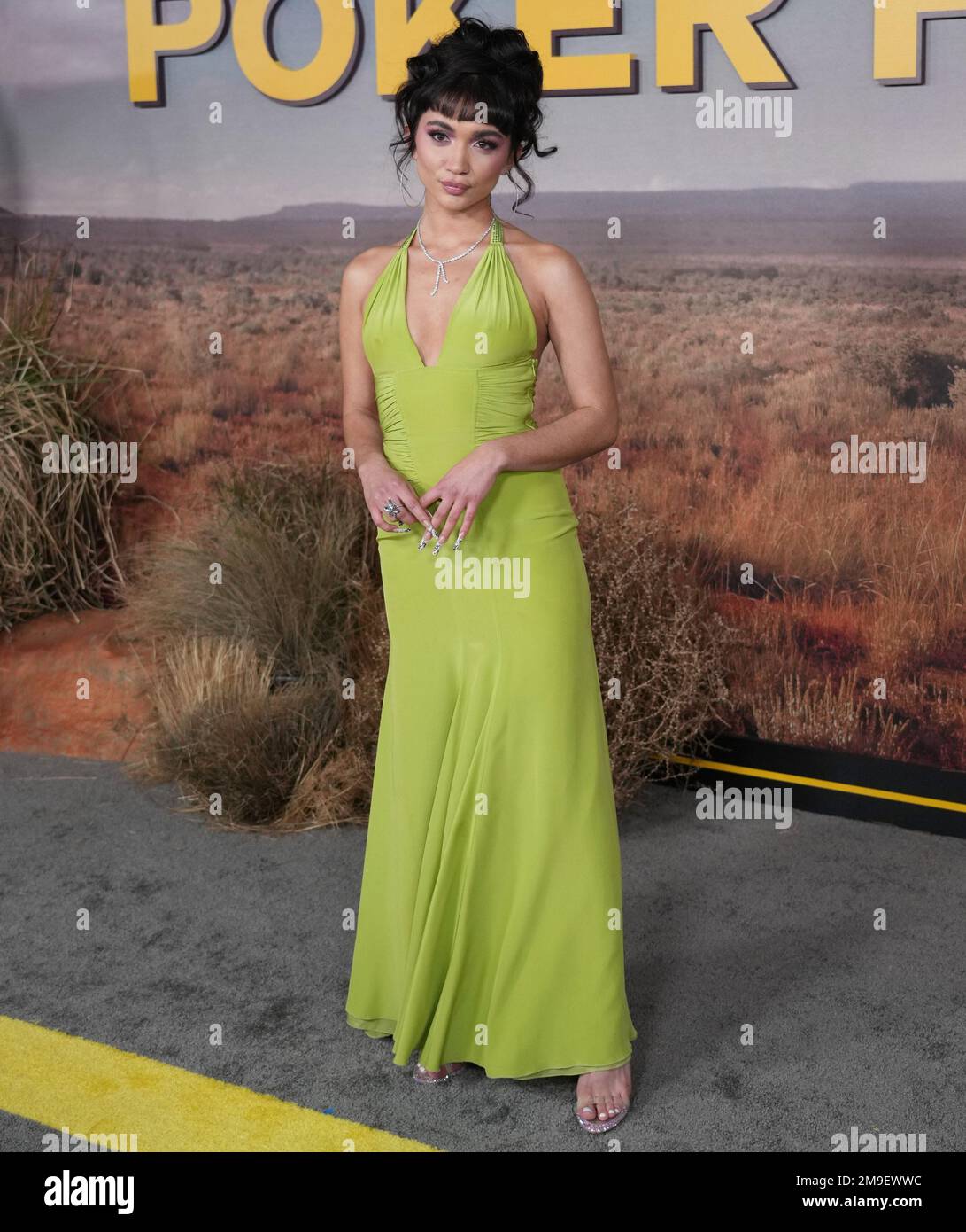 Rowan Blanchard arrives at the Peacock''s POKER FACE Los Angeles ...